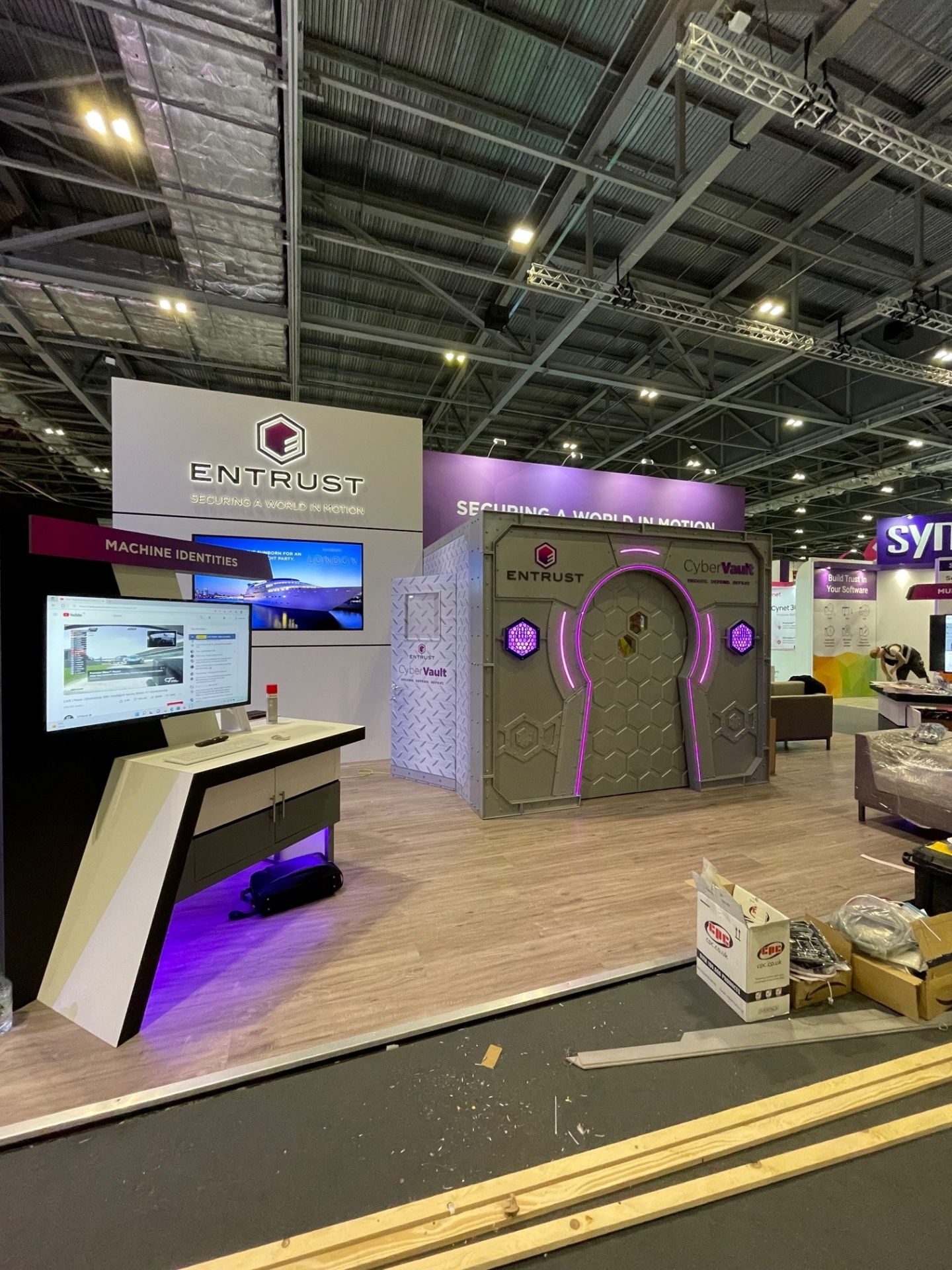 Entrust InfoSec & ID Week Stands - The PLB Group